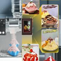 China High Kinetic Energy 750w Shavings Ice Machine for Commercial Snow Ice Cream Making for sale