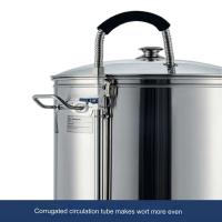 China 30 KG Stainless Steel 304 Automatic Beer Filling Machine with Power Off Memory Recovery for sale