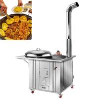 China All-in-one Cast Iron Pan Cooking Pots for Easy Operation Fry Steam Boil and Stir-fry for sale