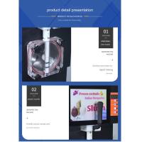 China Merchant Direct Smoothie Machine Stainless Steel Granita Ice Frozen Drink Slush Maker for sale