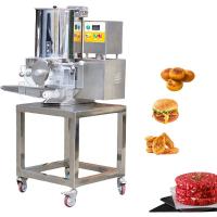 China 304 Stainless Steel Meat Pie Burger Making Machine with 380V Voltage and 100kg Weight for sale