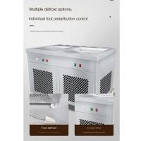 China Stainless Steel Commercial Desktop Roll Ice Cream Maker for Sustainable Development for sale
