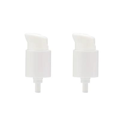 China Custom 18/410 20/410 24/410 Thread Cream Dispenser Pump for Cosmetic Bottles with Color and Logo Options for sale