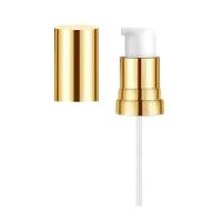 China ABS Cream Pump Dispenser with Transparent Cap - 20/410 & 24/410 Sizes, Non-Spill Design for Personal Care Products for sale