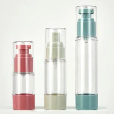 China Universal Style Airless Bottle 15ml 30ml 50ml 100ml with Various Pumps for Skincare Products for sale