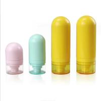 China 50ml Upside Down Airless Bottle for Skincare - 5ml 10ml 15ml Recyclable Plastic Dispenser with Custom Logo Printing for sale