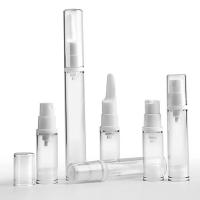 China 15ml Airless Dispenser Pump Bottle with Custom Colors and Logo Printing - 5ml 10ml 15ml Options for sale