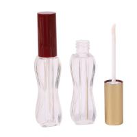 China 5ml Waist-Length Plastic Lip Glaze Tube with Screen Printing for Custom Branding - Ergonomic Cosmetic Packaging for sale