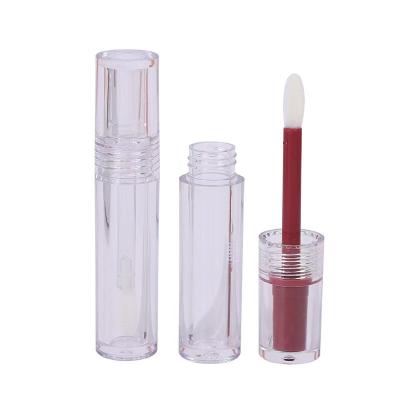 China PETG/ABS Transparent Lip Gloss Tube with Colored Lining - 4.5ml Capacity for Cosmetic Packaging for sale