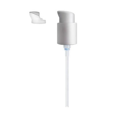 China 20/410 All Plastic Cream Dispenser Pump for Cosmetic Bottles Custom Colors for sale