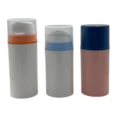 China 20ml 30ml 50ml 100ml Transparent Airless Bottles for Cream & Liquid Skincare with Custom Branding for sale