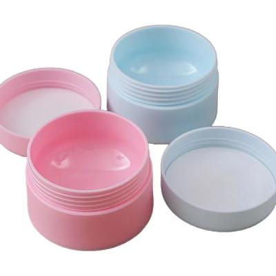 China Premium Plastic Cream Jar 50g with Custom Colors and Logo Printing for Skincare Packaging for sale