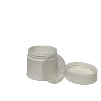 China Oval Plastic Cream Jar 15g 30g 50g With Inner Wall For Skincare Cosmetic Packaging for sale
