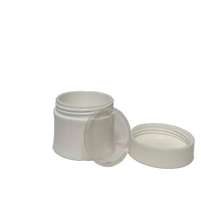 China Oval Plastic Cream Jar 15g 30g 50g With Inner Wall For Skincare Cosmetic Packaging for sale