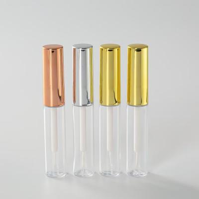 China Aluminum Head Cap PETG Bottle 15ml for Lip Glaze Repair Liquid Custom Logo for sale