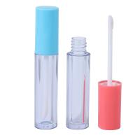 China PETG Lip Glaze Tubes 5ml to 10ml Bright Colors Custom Logo Cosmetic Packaging for sale