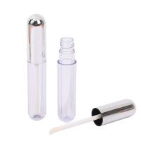 China Silver Aluminum Head Plastic Lip Glaze Tube 5ml 25ml Moisturizing Cosmetic Packaging for sale