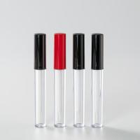 China Cylindrical Slim Lip Glaze Tube 3.5ml PETG Plastic Container for Liquid Cosmetics and Repair Fluids for sale