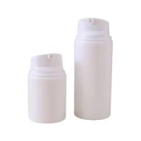 China Custom 80ml Airless Dispenser Pump Bottle for Skincare - 30ml to 150ml Sizes with Logo Printing for sale