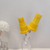 China Yellow Special Collar 18 / 415 Plastic Fine Mist Sprayer For Washing for sale