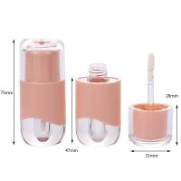 China 2.3ml Empty Lip Gloss Tube Cute Shape Custom Colors Silkscreen Print Plastic Cosmetic Packaging for sale