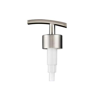 China Silk-Press Ultra-Smooth Threaded Plastic Lotion Pump 28mm UV Printing for Skin Care for sale