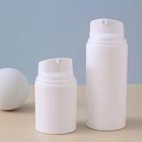 China Classic White Airless Pump Bottle 30ml 50ml 100ml for Personal Care for sale