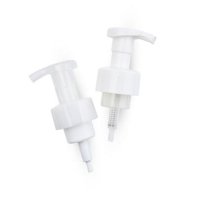 China Customized 40mm 42mm 43mm Plastic Foam Pump Dispenser with Clips for Cosmetic Bottles for sale