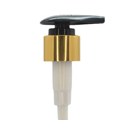 China Customized Secure Thread Precision-Dose Plastic Press Pump With Screw Lock for Body Washing Lotion for sale