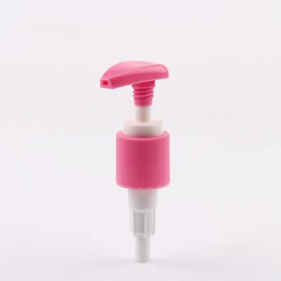 China Customized Eco-Lock Sustainable Refillable Thread Plastic Screw Pump For Skin Care Lotion for sale