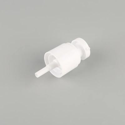 China Flat Cap 18 415 Cream Dispenser Pump Durable Refillable Hand Soap Lotion Dispenser for sale