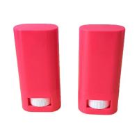 China Custom Plastic Deodorant Stick 15g 20g Bottom Filling Refillable Container for Personal Care Products for sale