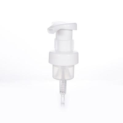 China Wholesale Plastic PP Foam Pump Dispenser 40mm 42mm 43mm with Clip for Soap and Cosmetic Products for sale