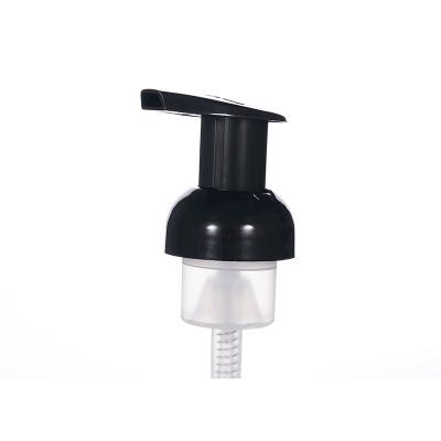 China Black Foam Pump Dispenser for Facial Cleanser and Cosmetic Bottles for sale