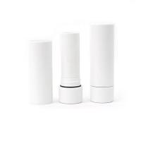 China 3.5g White Lipstick Tube with Rubber Circle for Cosmetic Packaging for sale