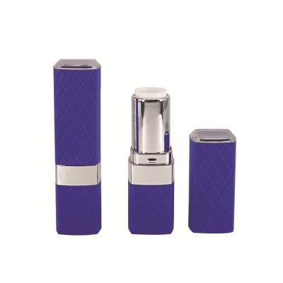 China Customized Purple Lipstick Tube Container for Fashionable Cosmetic Packaging Solution for sale