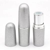 China Bullet Shape 5g Aluminum Electroplating Lipstick Tube for Cosmetic Packaging for sale