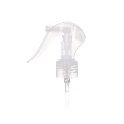 China Transparent Best Selling Plastic 24 / 410 Mini Trigger Sprayer Used For Cleaning Package for sale