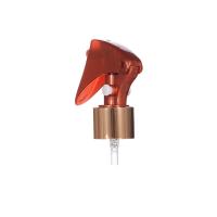 China Mini Trigger Sprayer with Shiny Gold Finish for Travel Size and Customized Colors for sale