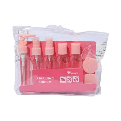 China 50ml Plastic Collar Travel Set for Skincare Essentials - Customizable Anti-Aging & Acne Treatment Kits for sale
