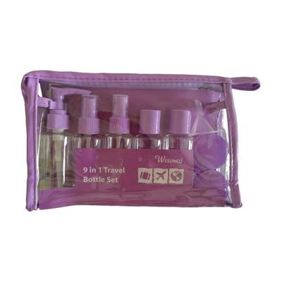 China Custom 60ml Personal Care Travel Bottle Set with Eco-Friendly Packaging and Mix-and-Match Options for sale
