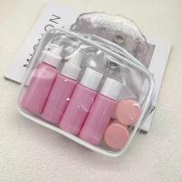 China 50ml Plastic Travel Bottle Set with Delicate Design and Luxurious Finish for Cosmetic Packaging for sale