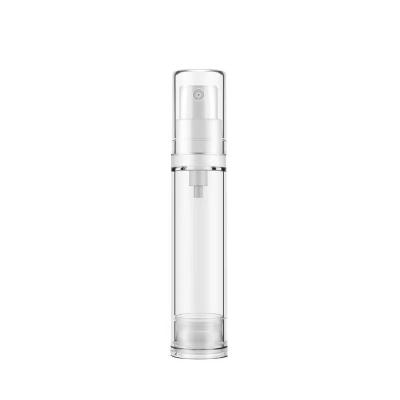 China 10ml Airless Pump Bottle Lotion Mist Sprayer Cosmetic Packaging BPA-Free Plastic for sale