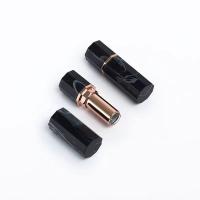 China Luxury Custom Hexagon Empty Lipstick Cases 12mm Seal Ring for Cosmetic Packaging for sale