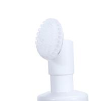 China Silicone Brush Foam Pump Dispenser for Facial Cleanser and Mousse Bottles for sale