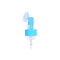 China Silicone Brush Foam Pump Dispenser for Facial Cleanser and Mousse Bottles for sale