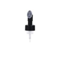 China Silicone Brush Foam Pump Dispenser for Facial Cleanser and Mousse Bottles for sale