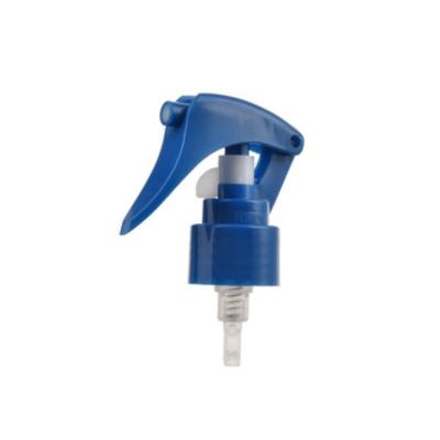 China Dark Blue 24/410 Mini Trigger Sprayer With Clip Design Used For Cleaning Items for sale