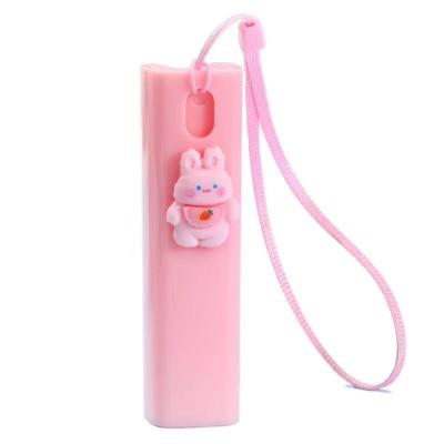 China Portable Plastic Perfume Spray Pen Container 10ml Empty with Tie for Custom Branding for sale
