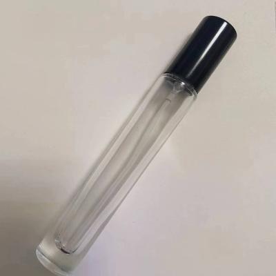 China Custom 10ml Glass Round Perfume Spray Bottle with Sprayer and Over Cap for Fragrance Packaging for sale